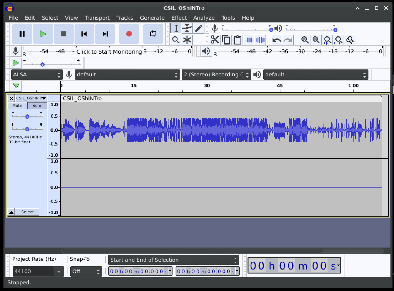 Shaking the Cobwebs CTF Part One – Audio Analysis – The eDiscovery Channel