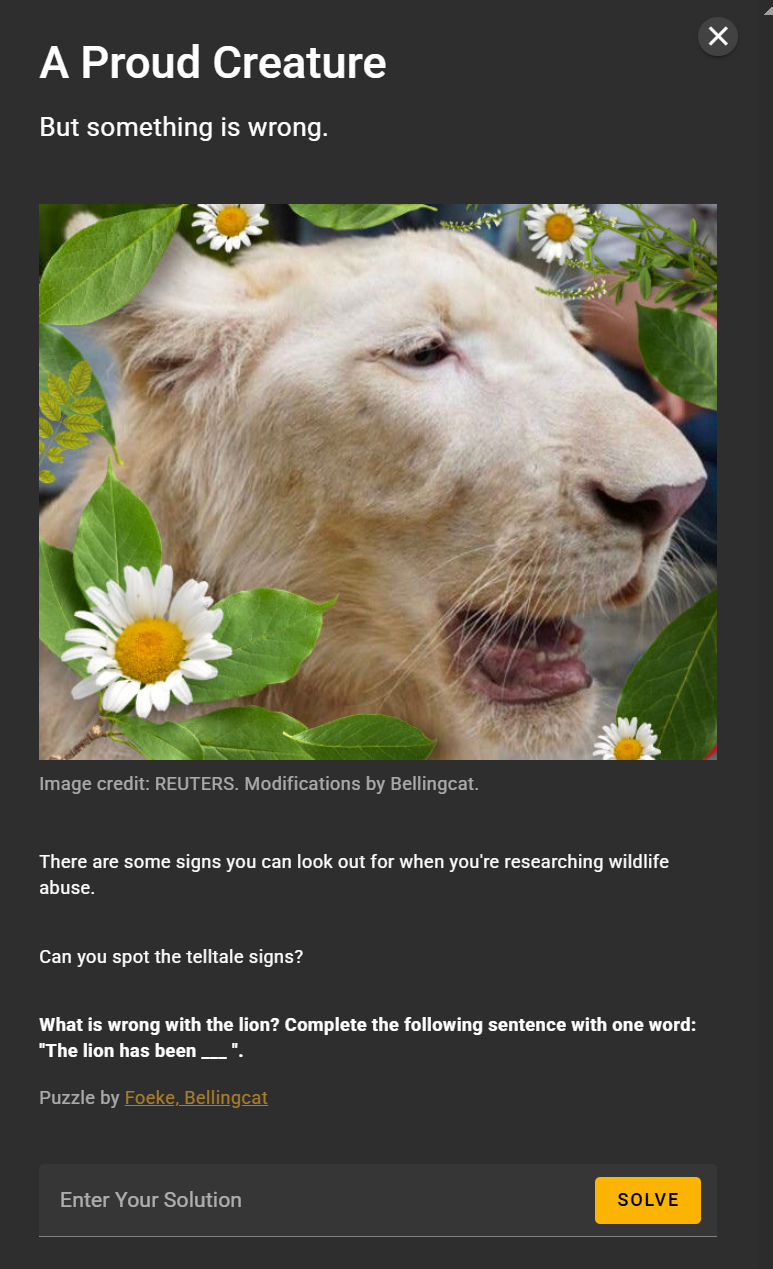 Bellingcat Challenge – April 2025 – The eDiscovery Channel